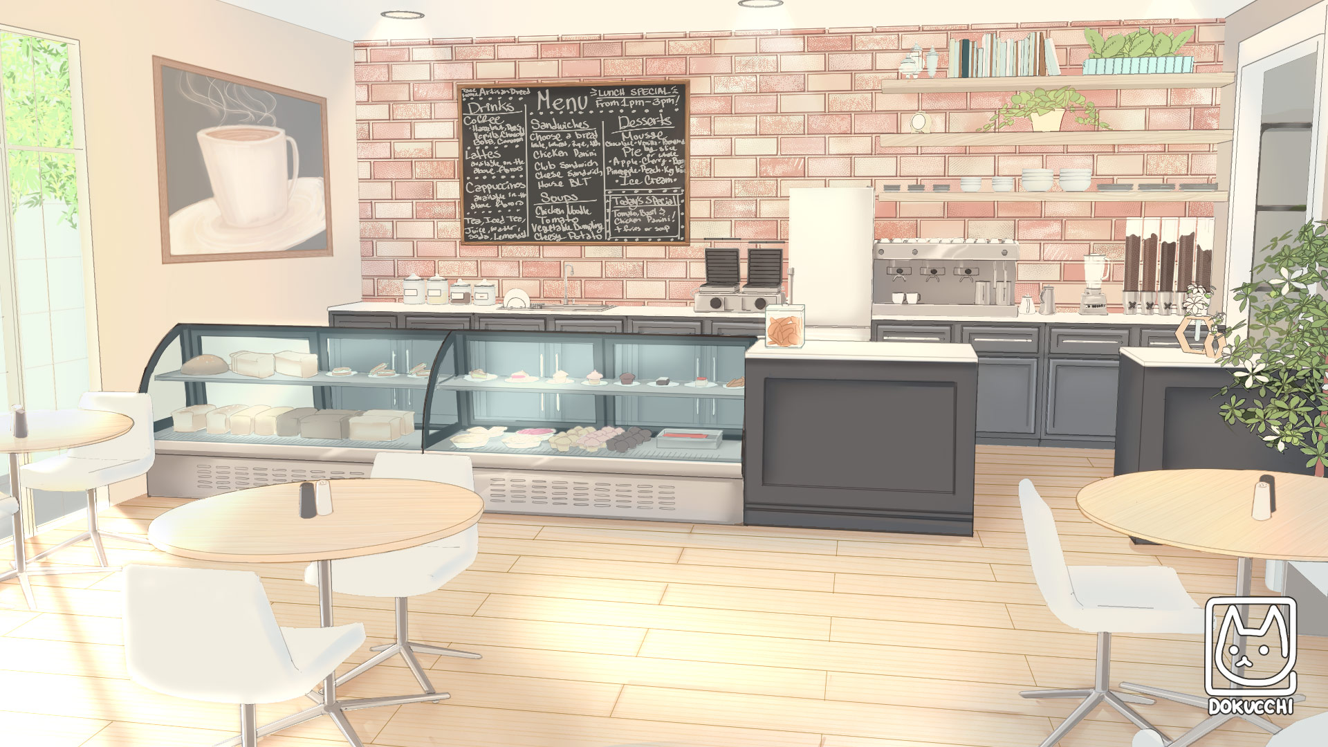 Cafe Background – Dokucchi